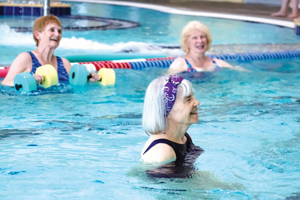 Water Aerobics for Seniors: Pool Exercises You Can Do | Quincy - The ...